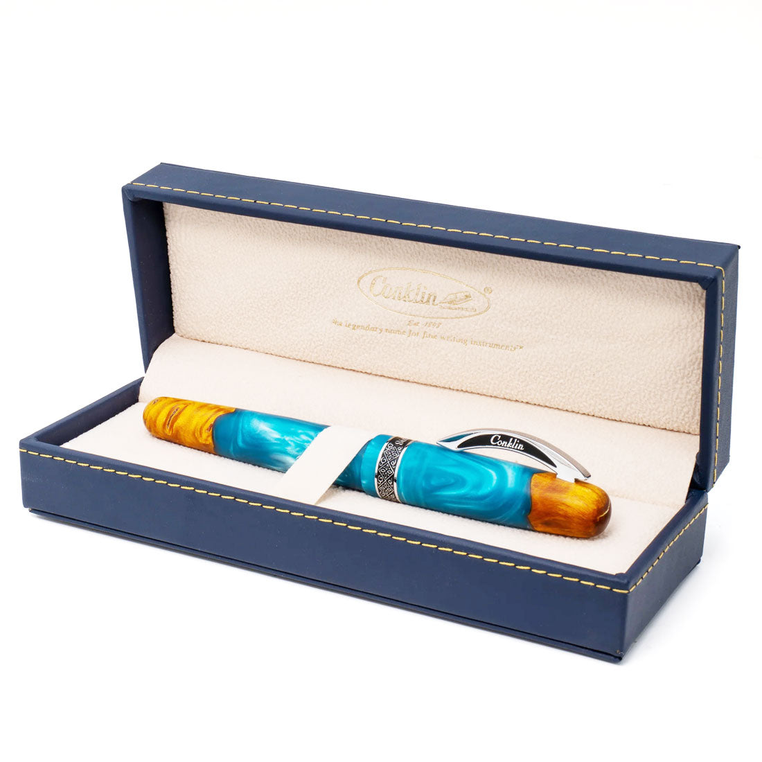 Spectra Fusion Blue Chrome Limited Edition Fountain Pen – Pen & Ink ...