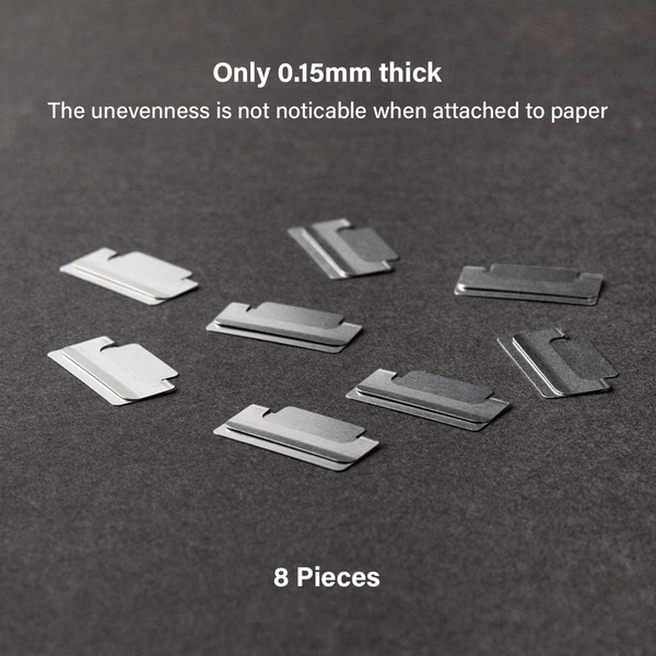 Midori Index Clips - Silver (Medium) – Pen & Ink Australia