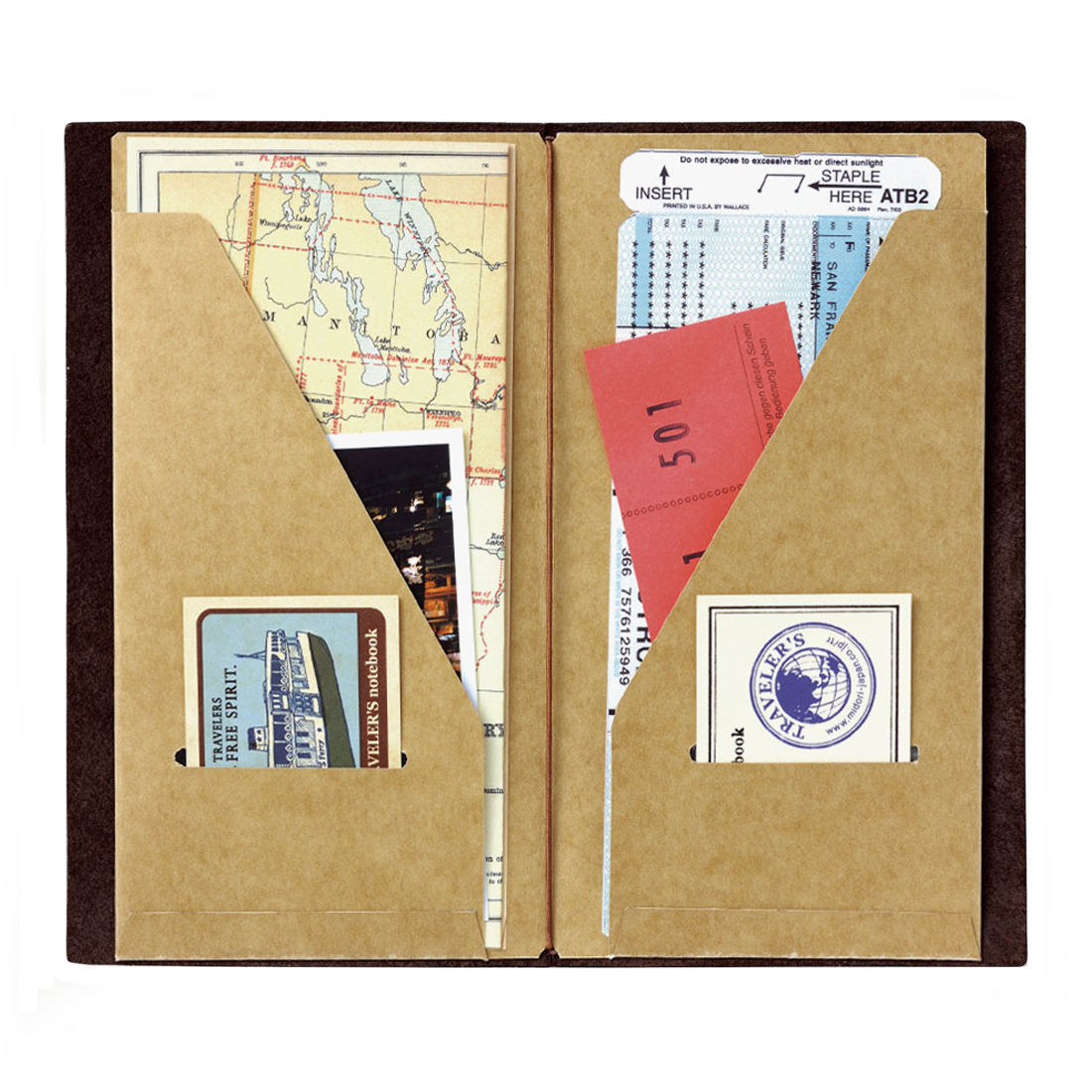 Notebook Refill Regular Size 020 Kraft Paper Folder – Pen & Ink Australia