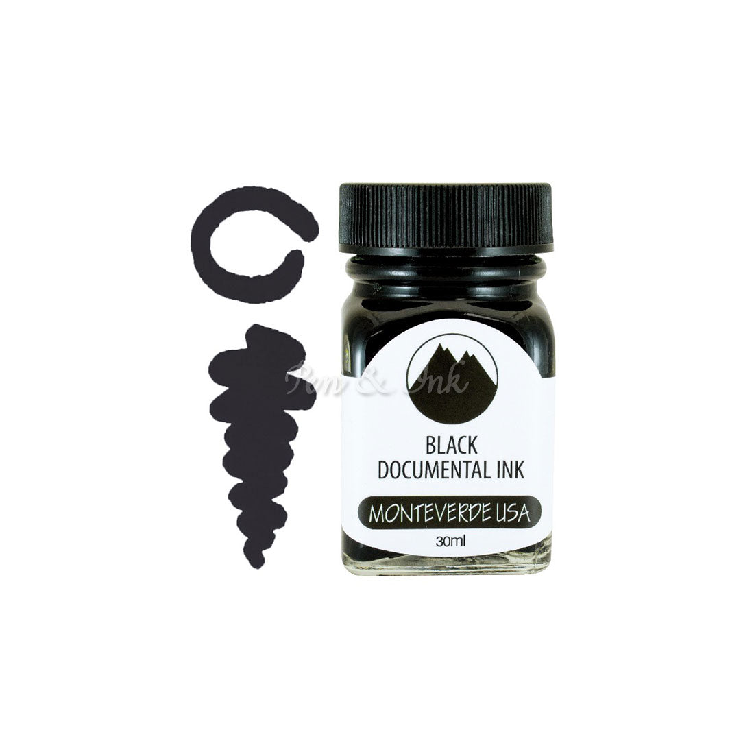 Bottled Ink Black Documental Ink – Pen & Ink Australia
