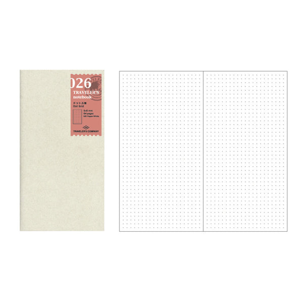 Notebook Refill Regular Size 026 Dot Grid – Pen & Ink Australia