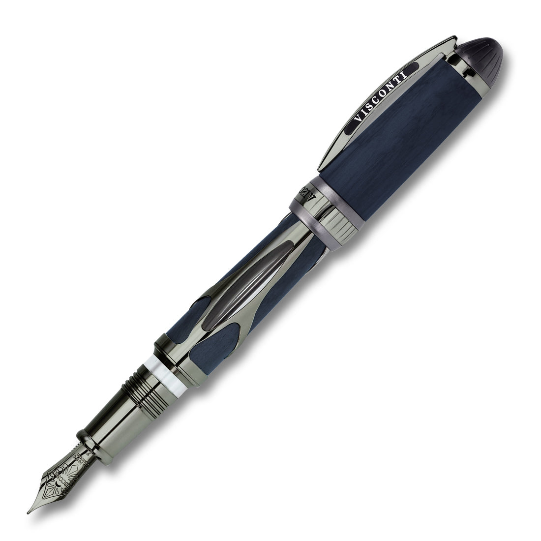 Visconti Torpedo Cobalt Blue with Ruthenium Trims Limited Edition ...